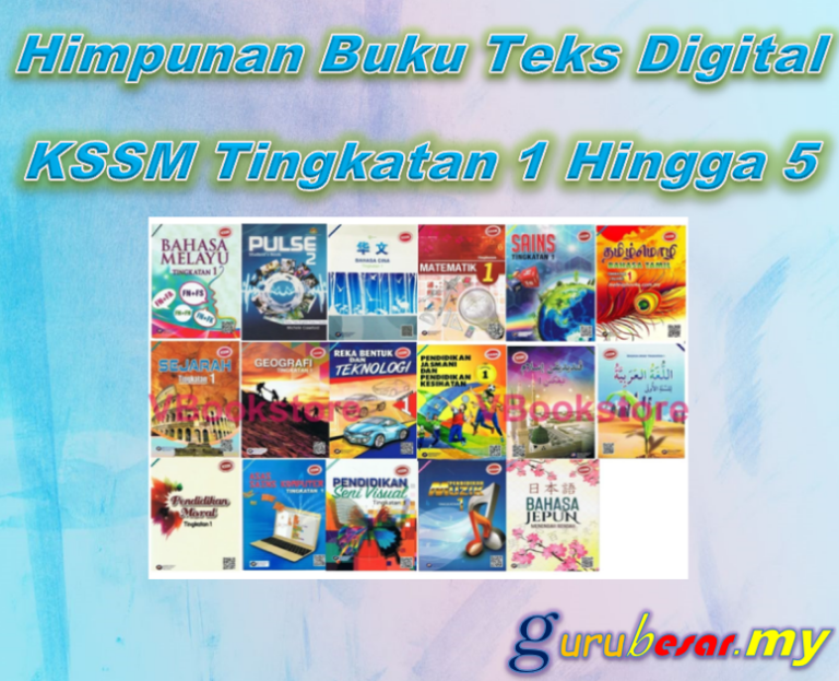 Buku Teks Digital KSSM - GURUBESAR.MY
