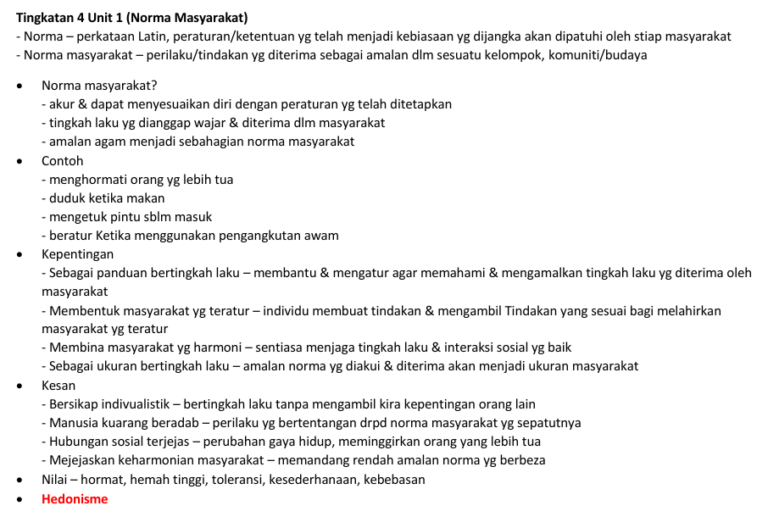 Nota Ringkas Pendidikan Moral Tingkatan 4 - GURUBESAR.MY