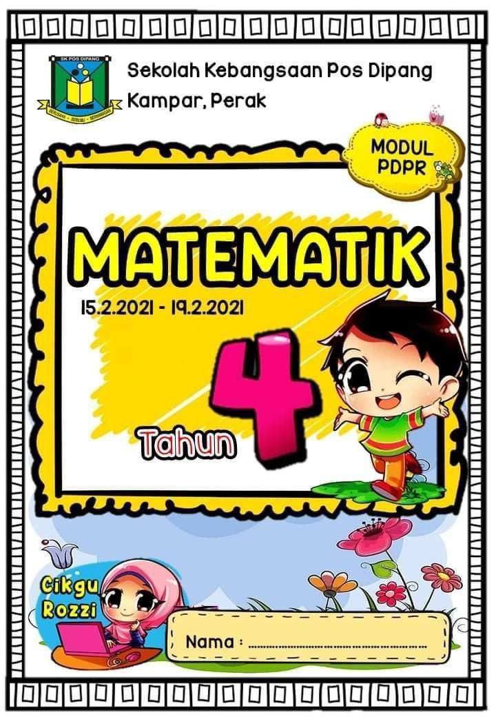 Latihan Matematik Tahun 4 - GURUBESAR.MY
