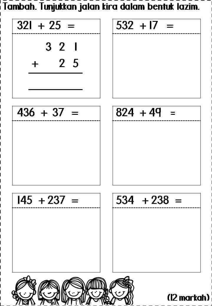 Latihan Matematik Tahun 2 - GURUBESAR.MY
