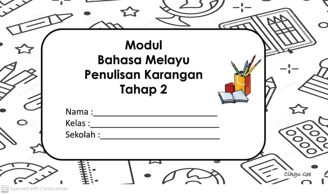 Modul Penulisan Karangan Bahasa Melayu Tahap 2 - GURUBESAR.MY