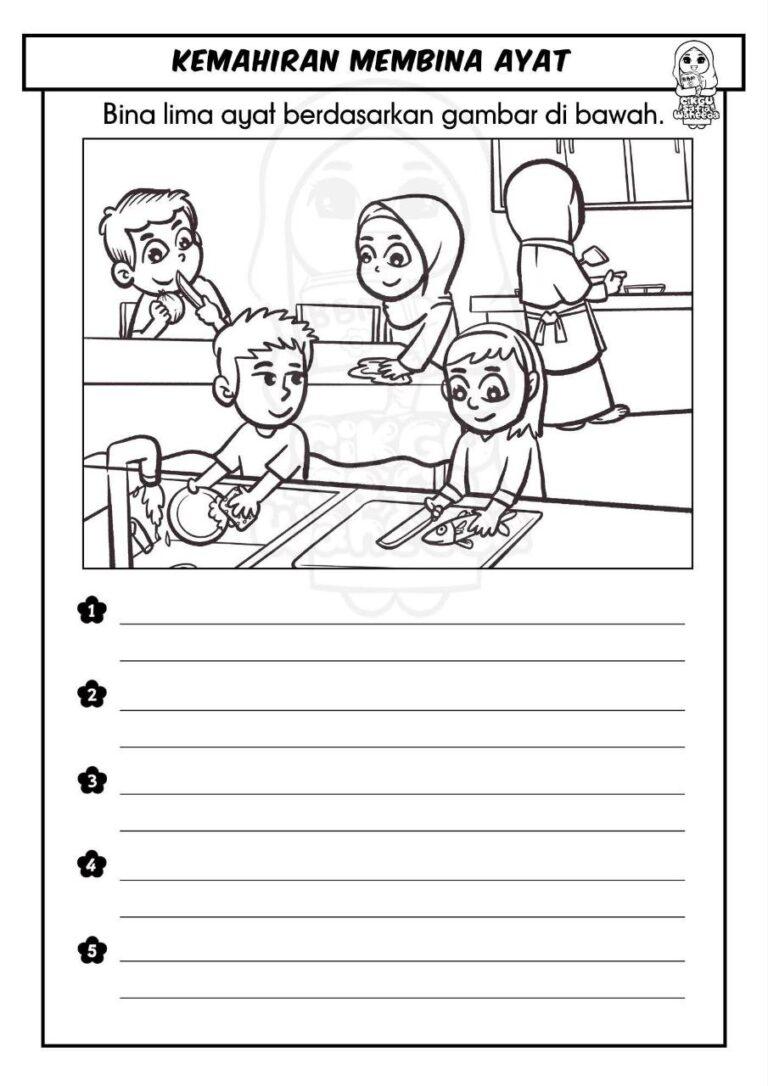 Latihan Bina Ayat Bahasa Melayu Tahap 1 - GURUBESAR.MY
