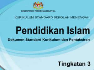 DSKP Pendidikan Islam Tingkatan 3 KSSM - GURUBESAR.MY