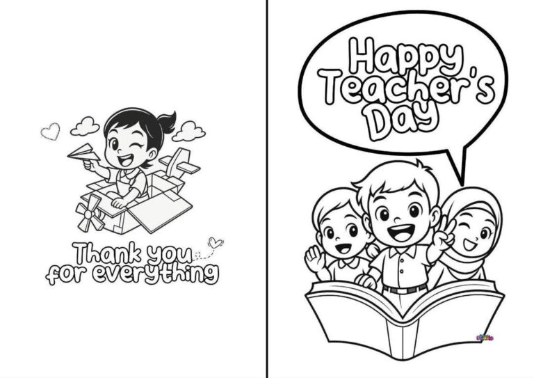 Kad Mewarna Sambutan Hari Guru - GURUBESAR.MY