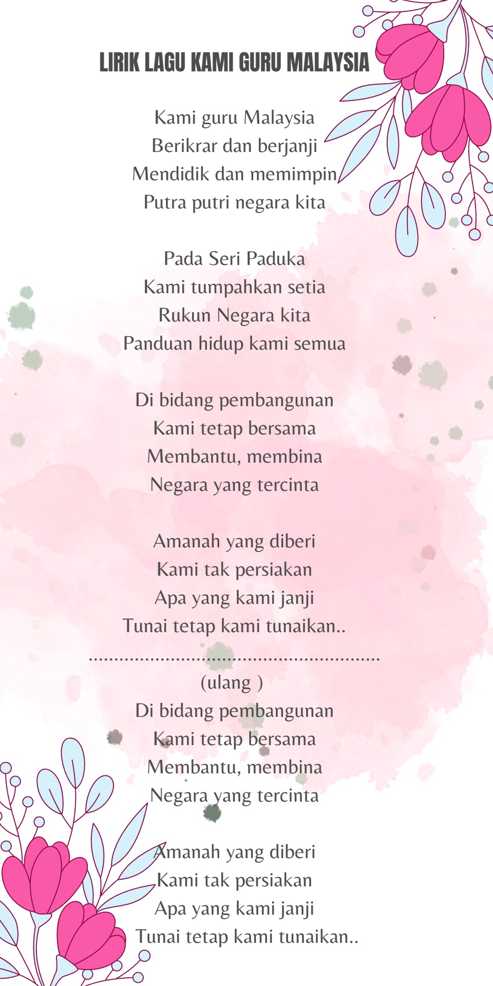 Sambutan Hari Guru 2025 - GURUBESAR.MY