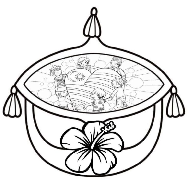 Aktiviti Mewarna Hari Kebangsaan 2025 - GURUBESAR.MY