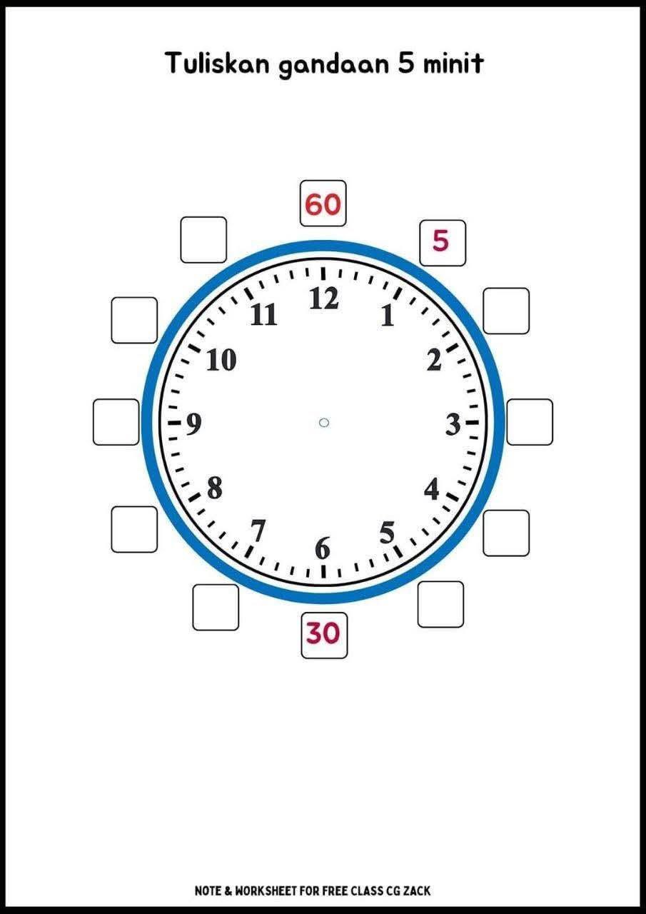 Koleksi Latihan Masa Dan Waktu Tahap 1 - GURUBESAR.MY